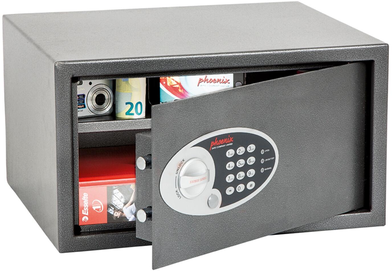 Phoenix Safe SS0803E Vela Home & Office Security Safe with Electronic ...