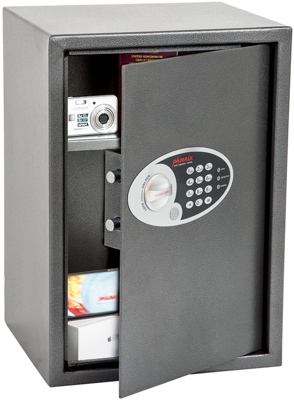 Phoenix Safe SS0804E Vela Home & Office Security Safe with Electronic ...