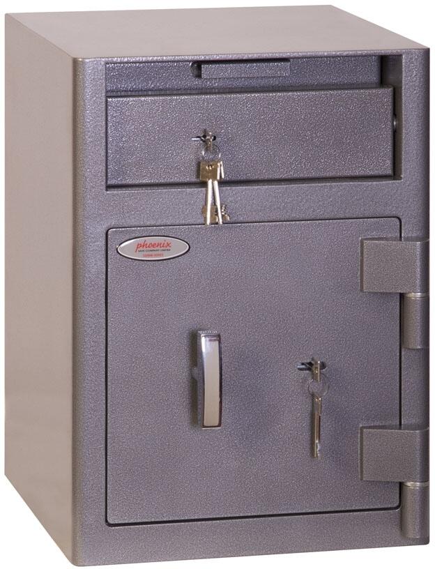 Phoenix Safe SS0996KD Cash Deposit Security Safe with Key Lock - Office ...