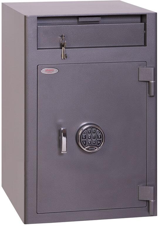 Phoenix Safe SS0998ED Cash Deposit Security Safe with Electronic Lock ...