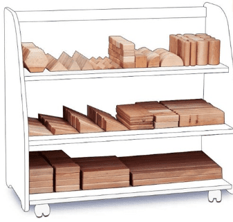 234 Piece Millhouse Stem Block Set with 18 Shapes - Office Furniture Direct