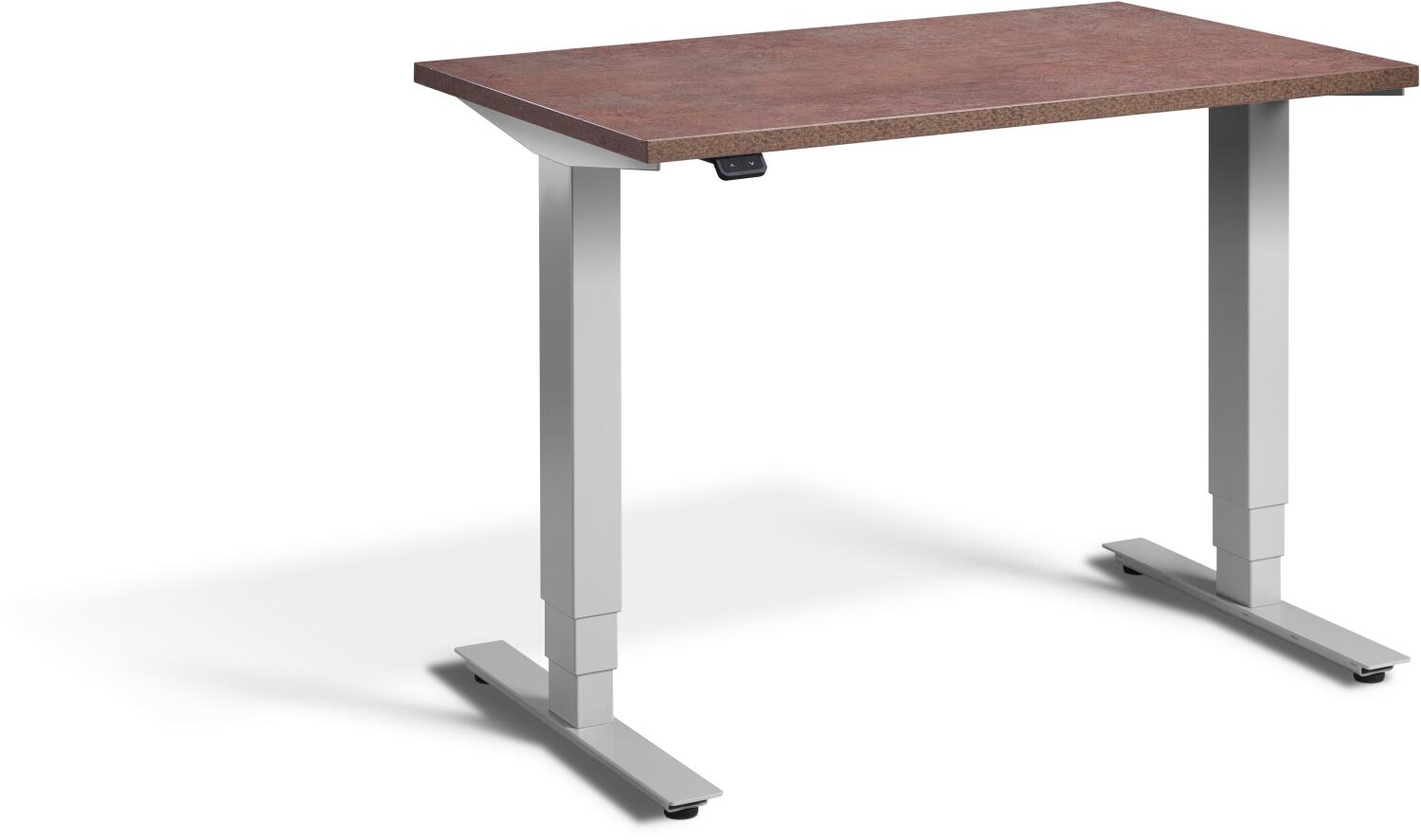 Lavoro Mini Height Adjustable Desk: Space-Saving 1000 x 600mm ...