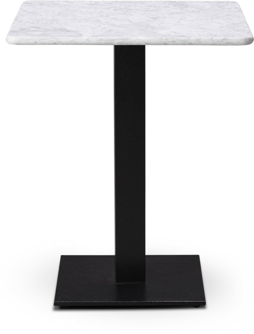 Forza Solid Marble Square Table with Cast Iron Base - Tabilo - Office ...