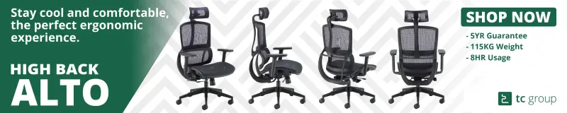 Dams Vantage 100 Operator Chair Adjustable Arms - Office Furniture Direct