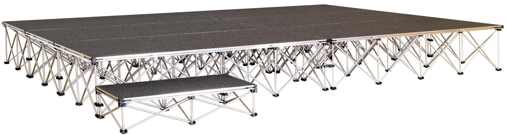 Gopak Ultralight Stage Pack B Carpeted - Office Furniture Direct