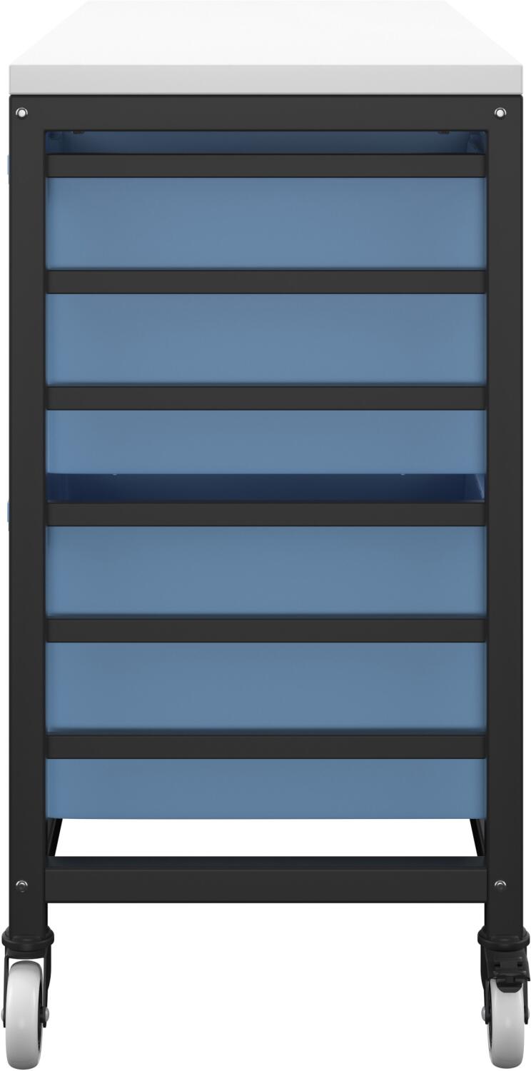 Titan 6-Drawer Mobile Storage Unit for Educational Settings - Office ...