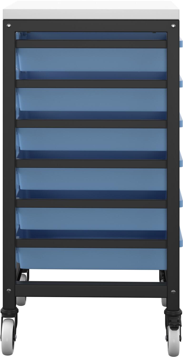 Titan 6 Draw Mobile Storage Unit for Compact Classrooms - Office ...