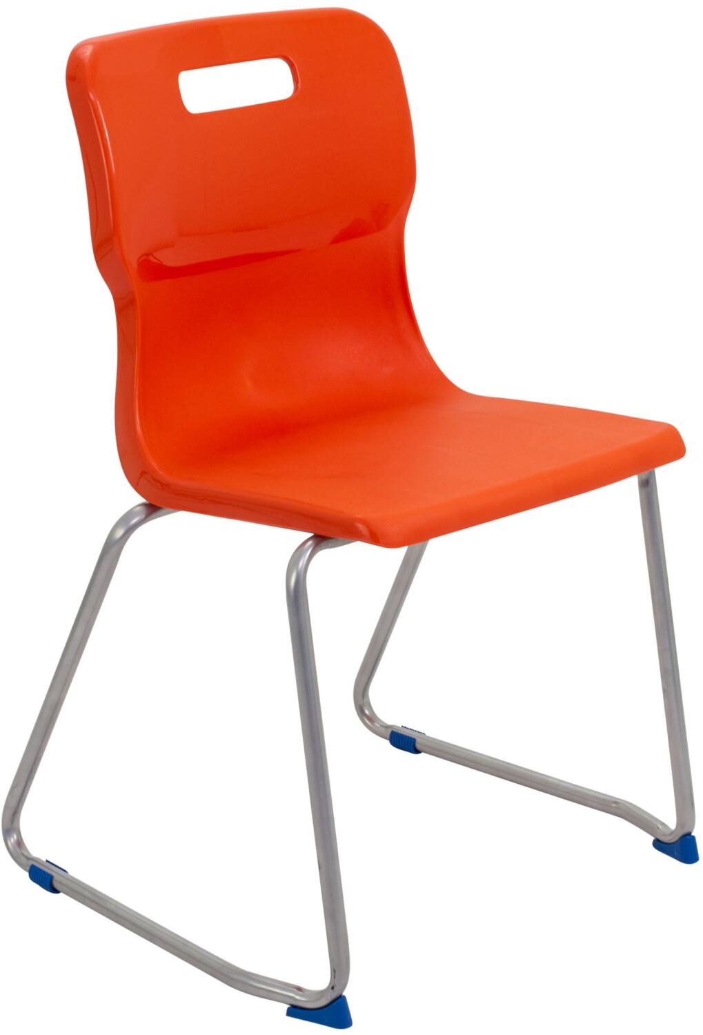 Titan Skid Base Classroom Chair for Ages 11-14, 430mm Seat Height ...