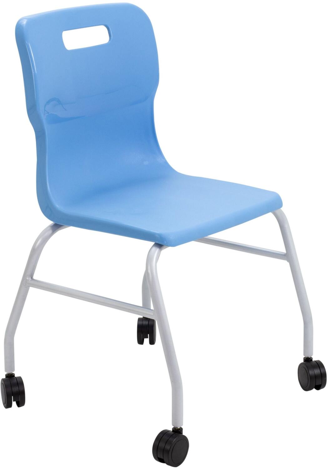 Titan Move Four Leg Chair with Castors - Dynamic Classroom Seating ...