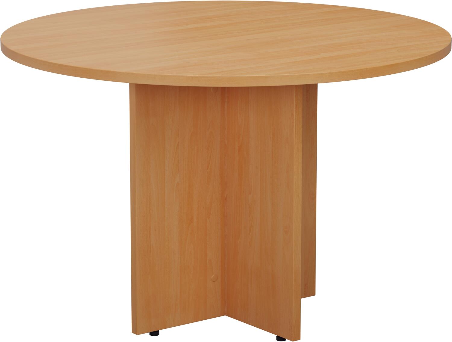 TC Round Meeting Table 1100mm - Office Furniture Direct
