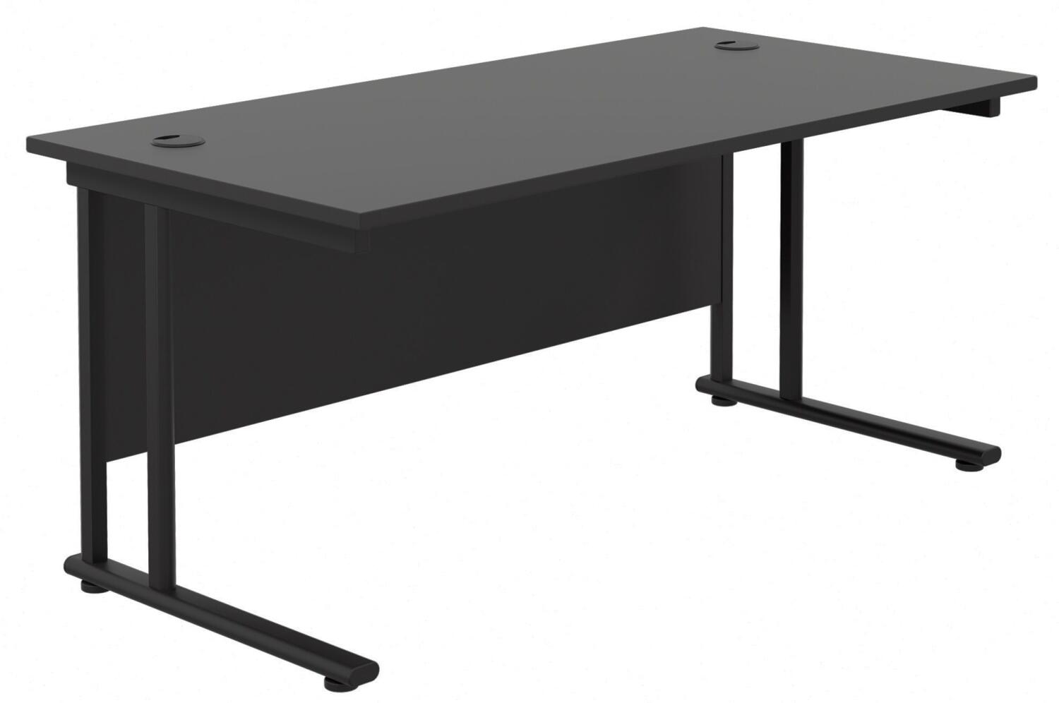 TC Twin Upright Desk with Cantilever Legs - Ideal for Workplaces ...