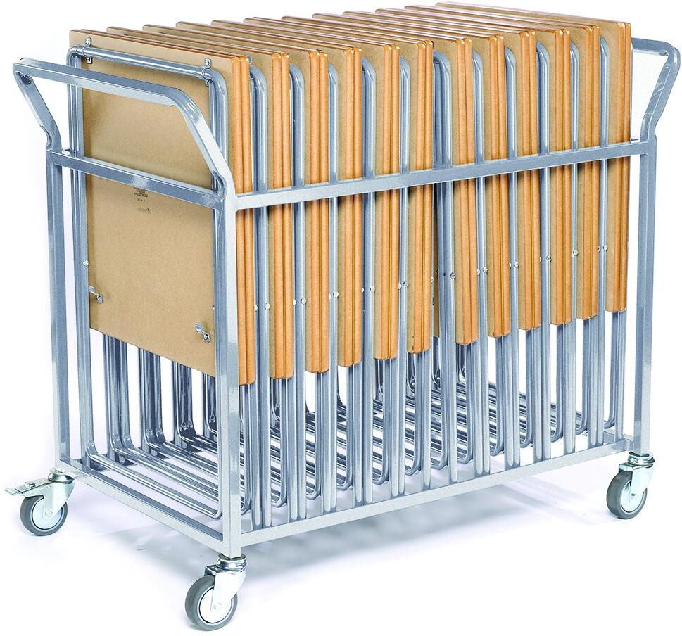 Metalliform Exam Desk Trolley - 4 Leg and Skid Variant - Office ...