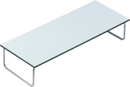 Advanced Urban Rectangular Coffee Table and Bench Set - Office ...