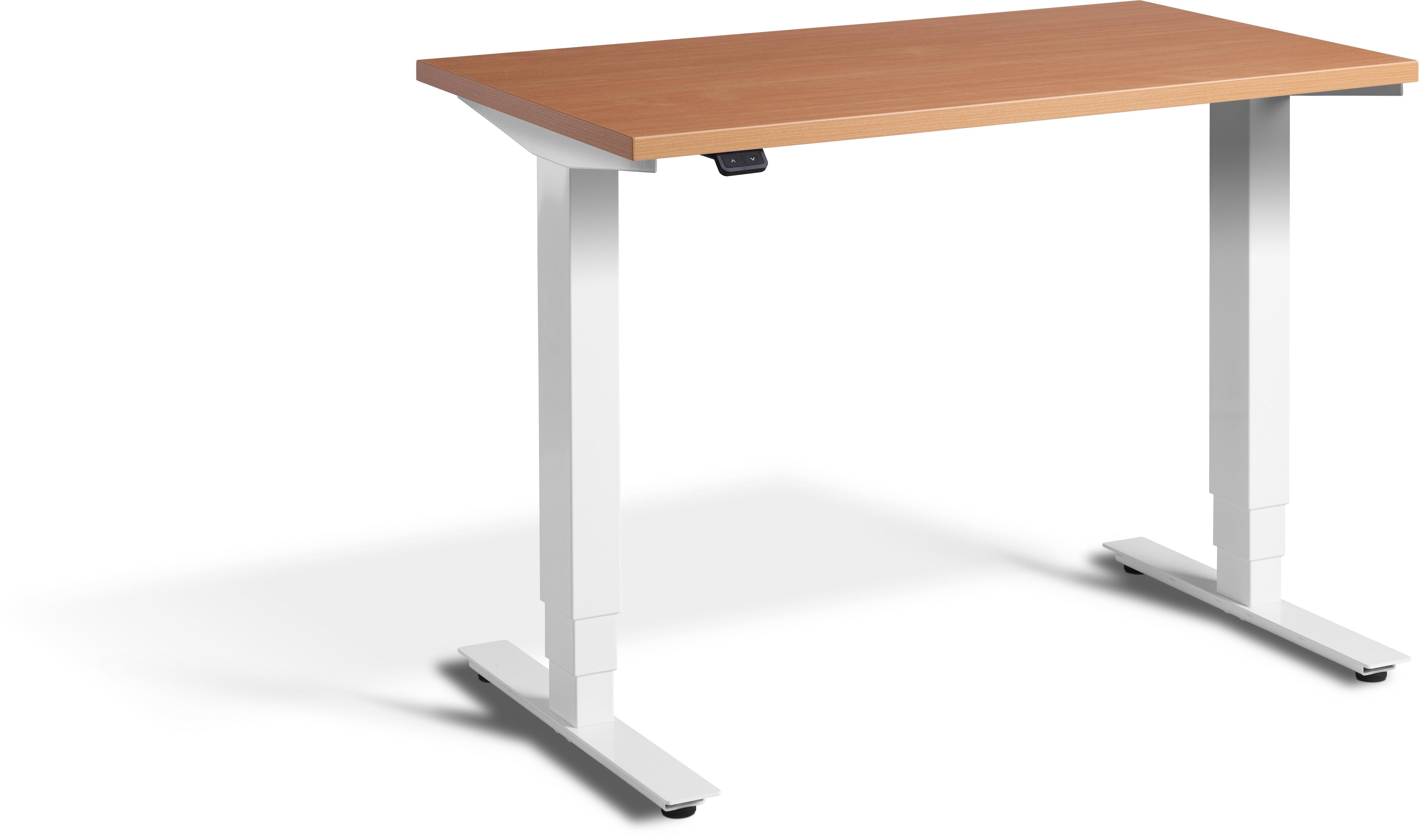 Lavoro Mini Height Adjustable Desk: Space-Saving 1000 x 600mm ...