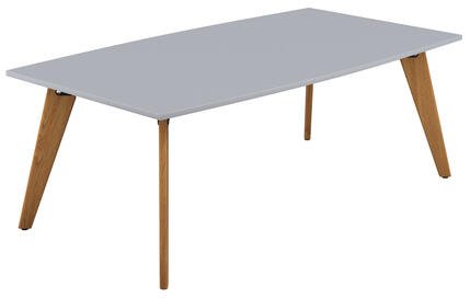 TC Plateau Barrel Table - (w) 2000 x (d) 1000mm - Office Furniture Direct