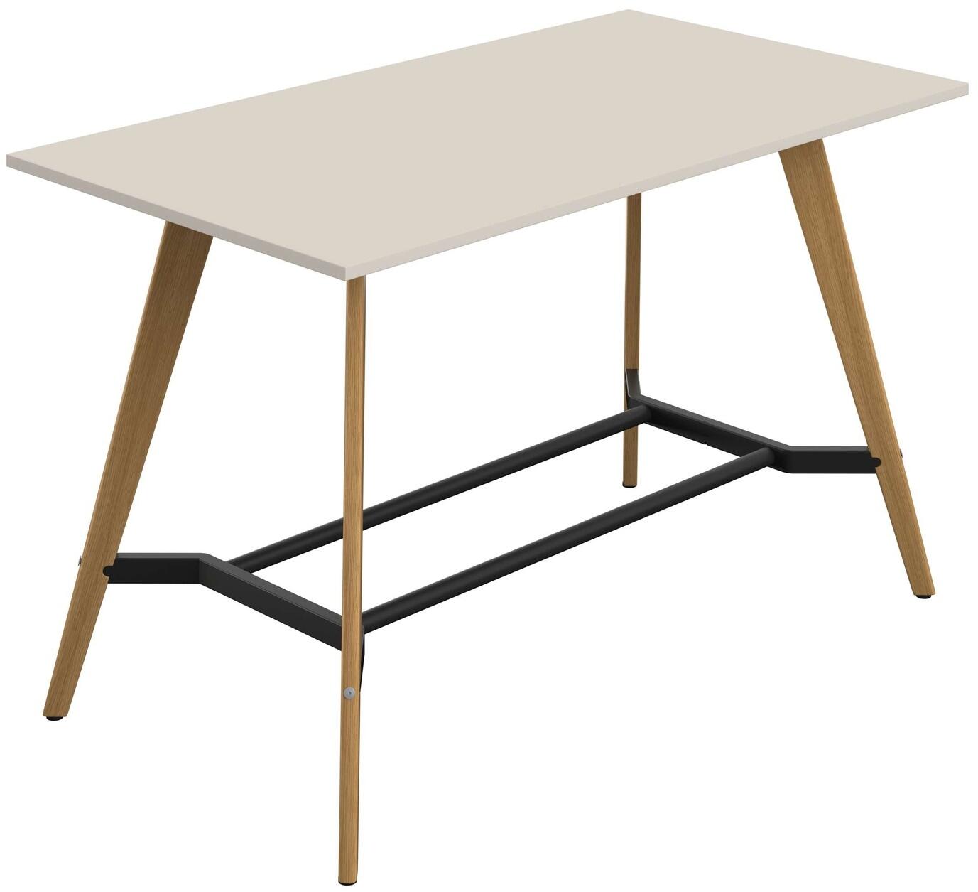 TC Plateau Poseur Rectangular Table - (w) 1800mm - Office Furniture Direct