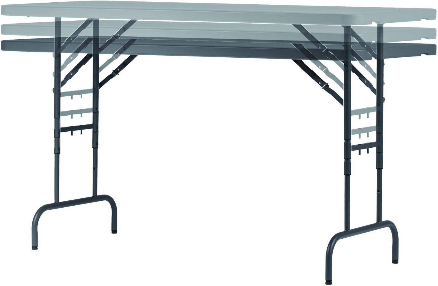 Zown Rectangular Height Adjustable Folding Table for Events - Office Furniture Direct