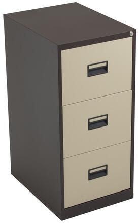 Talos 3 Drawer Steel Filing Cabinet - Office Furniture Direct