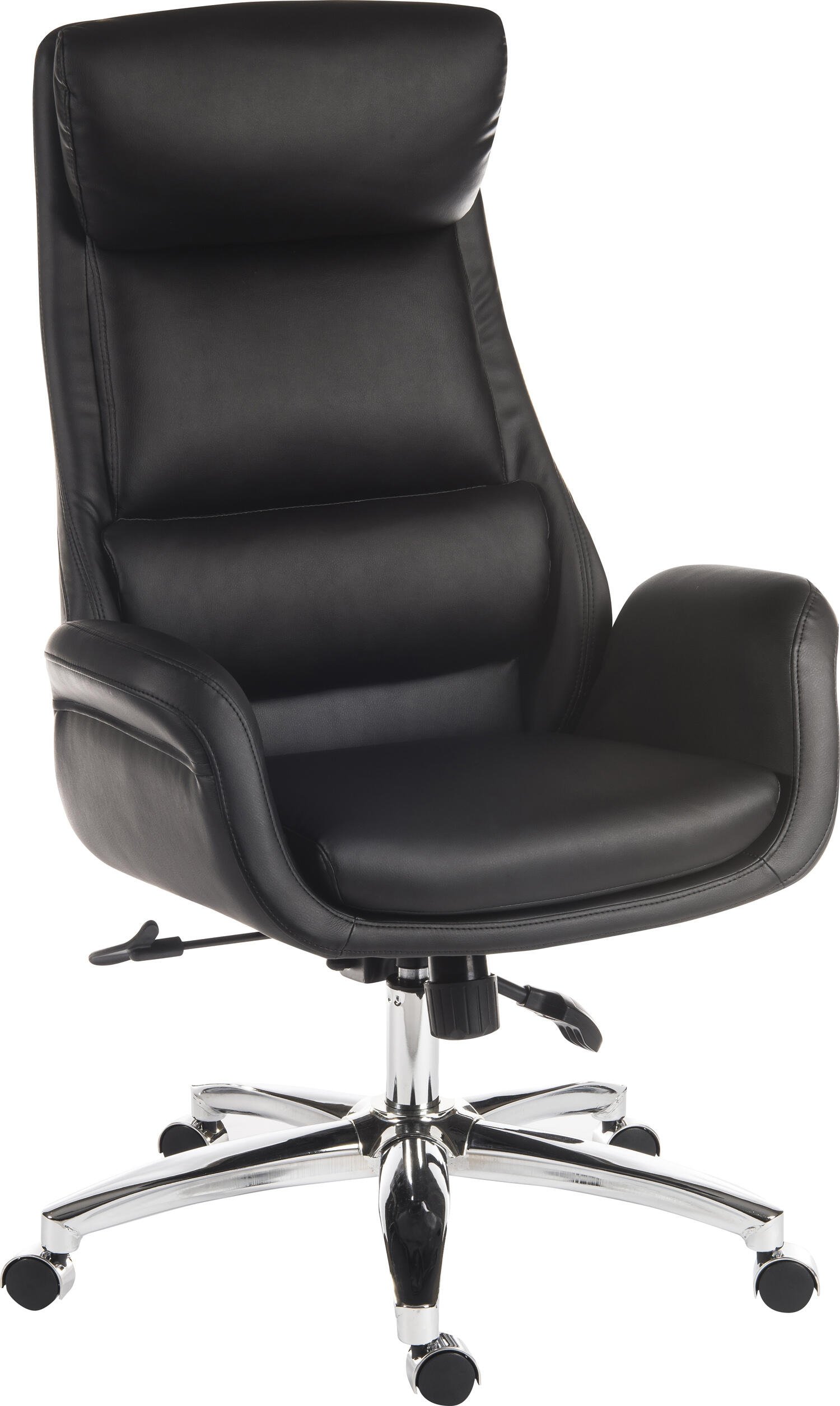 Teknik Ambassador Luxury Reclining Executive Chair with Chrome Base ...