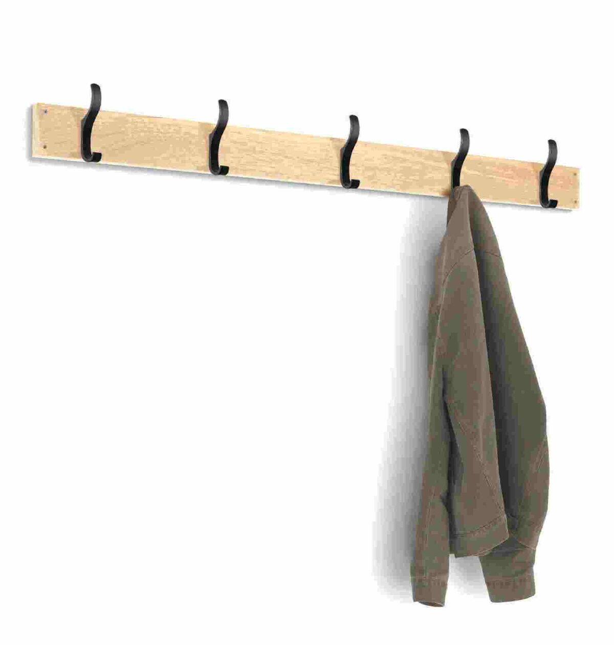 Probe Cloakroom Wall Hook Strip - Easy Install, Customizable Options ...
