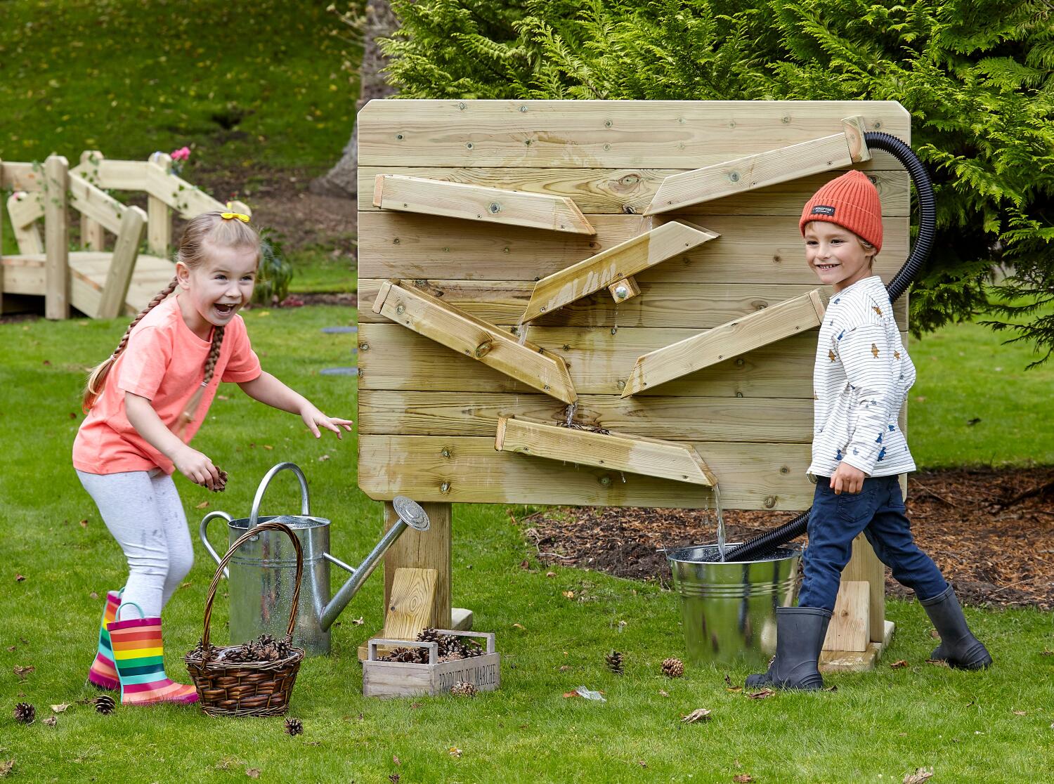 Outdoor Learning Resource: Millhouse Water Wall with Pump - Office ...