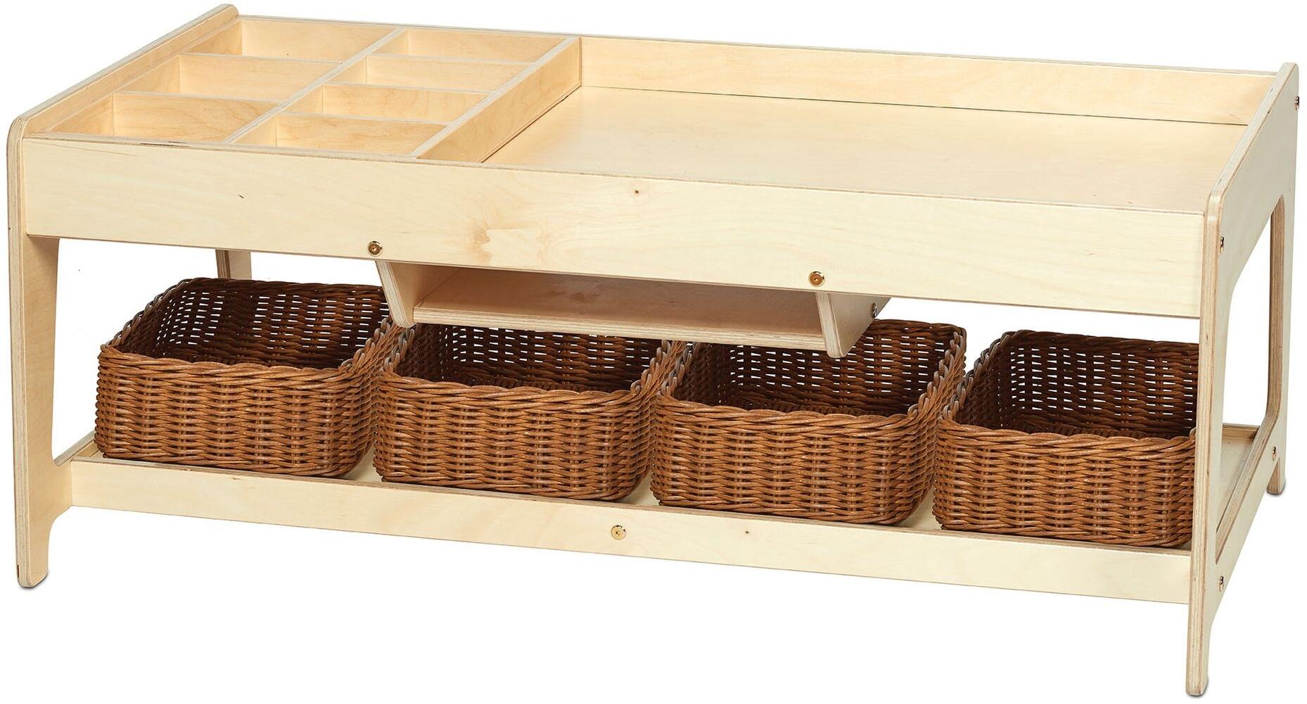 Millhouse Play Table with 4 Baskets and Movable Sorting Tray - Office ...