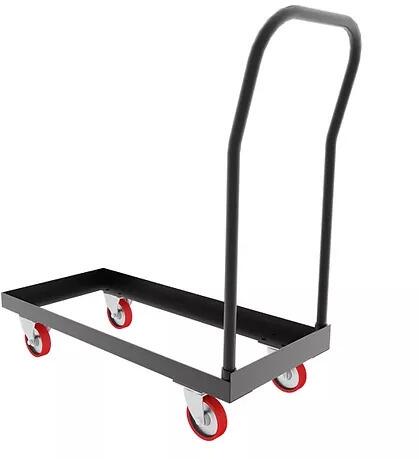 Spaceforme Zlite Flatbed Chair Storage Trolley - 40 Capacity - Office ...