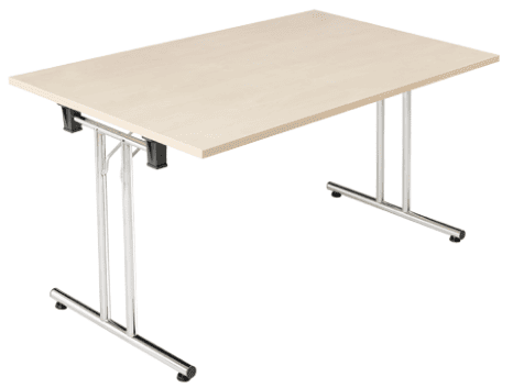 Metalliform Rectangular Folding Table - Versatile, Easy to Store ...