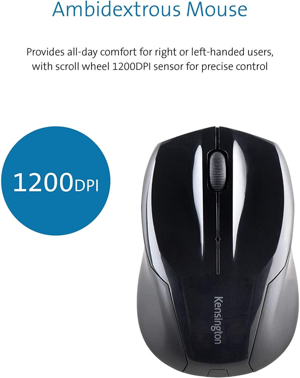 Kensington Pro Fit Low-Profile Wireless Desktop Set - Office Furniture ...