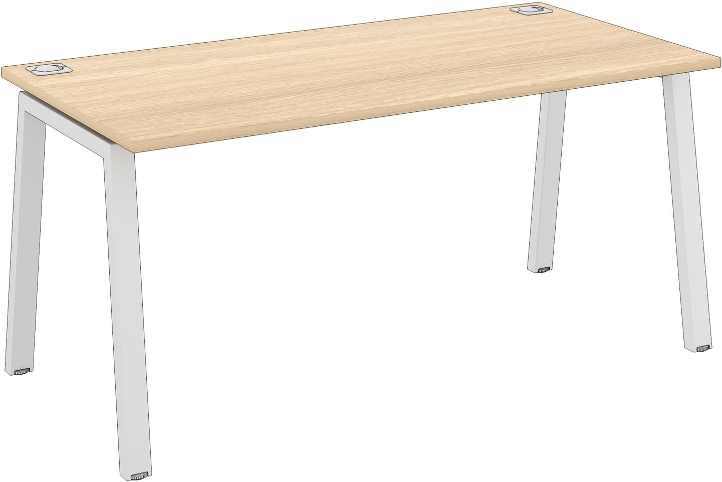 Elite Linnea Rectangular Desk with Straight Legs 1500x700mm - Office ...