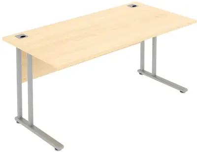 Elite Flexi Rectangular Desk 800 x 600mm - Office Furniture Direct