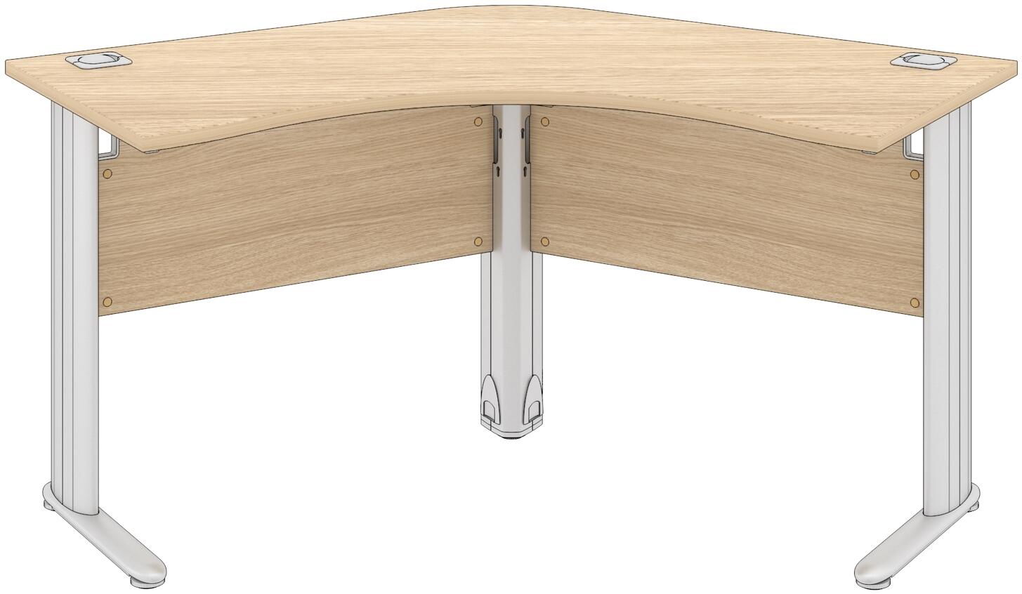 Elite Optima Plus 120 Degree Height Adjustable Workstation - Office Furniture Direct