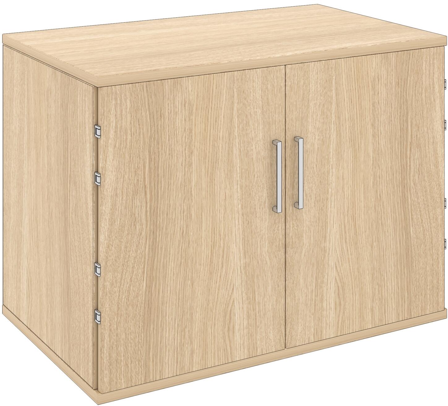Elite Desk High Storage Unit - 990x500x740mm with Lockable Doors ...