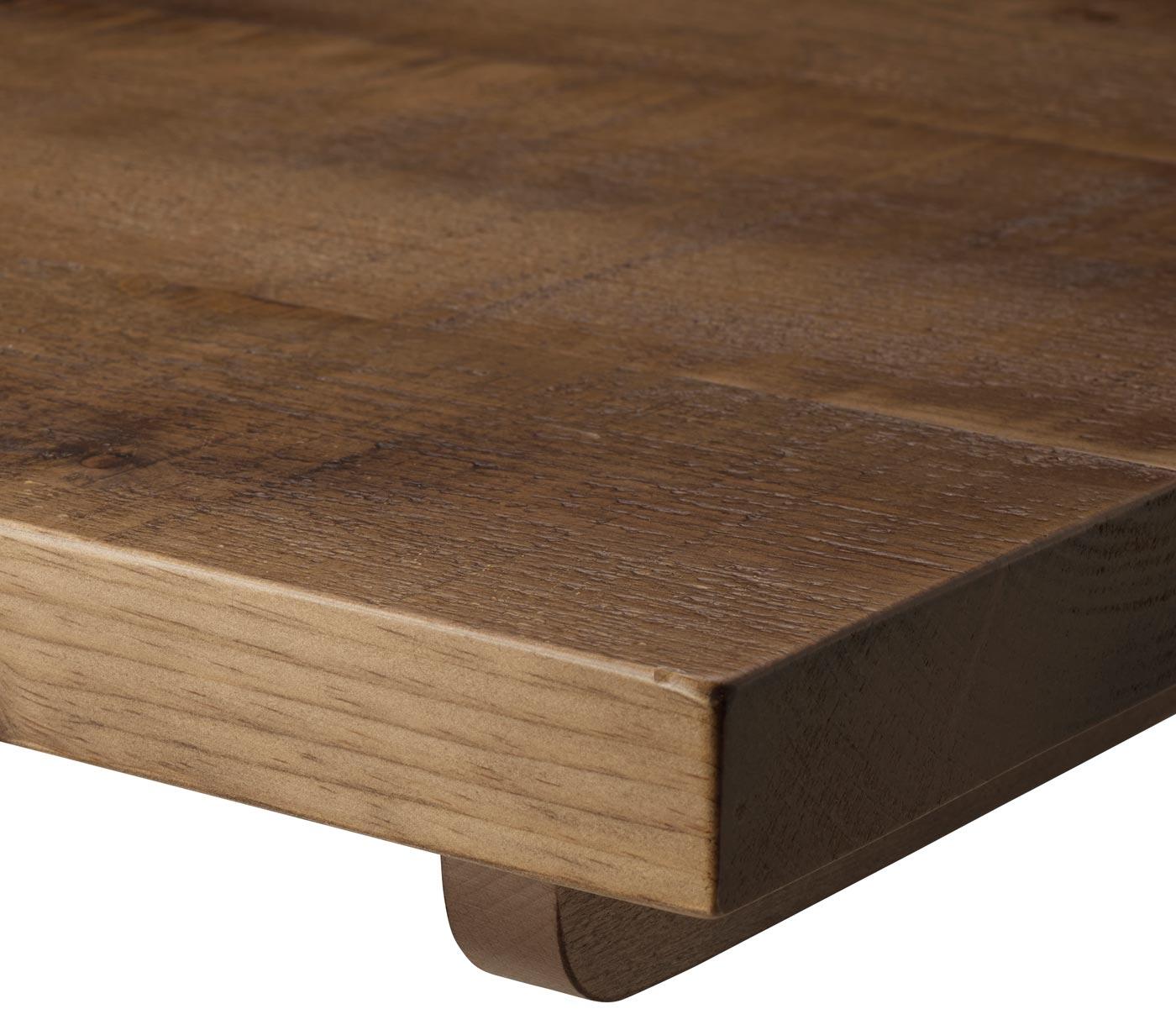 Tabilo Tuff Rustic Solid Wood Rectangular Table Top - 1200 x 700mm - Office Furniture Direct