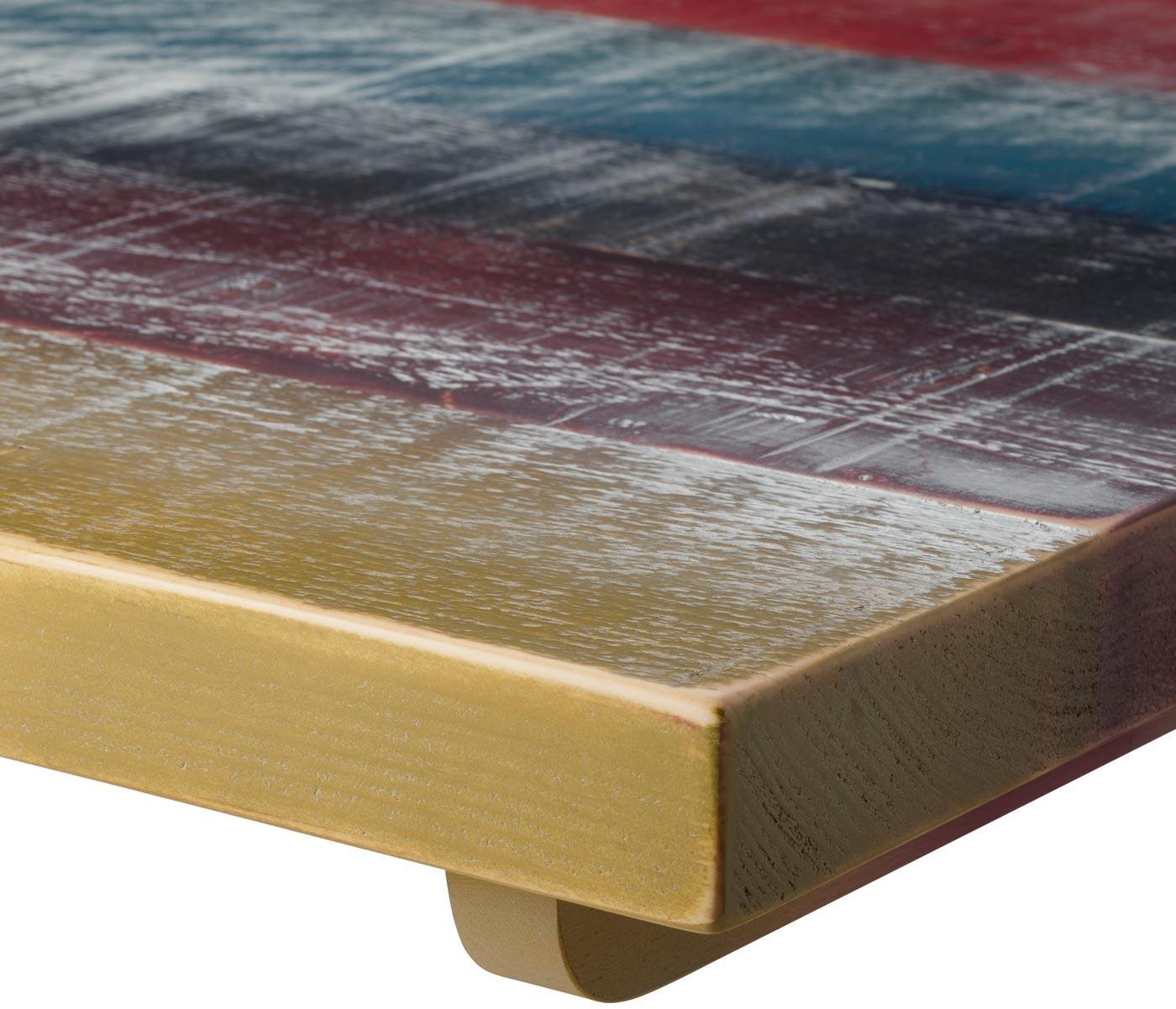 Tabilo Tuff Rustic Solid Wood Rectangular Table Top - 1200 x 700mm ...