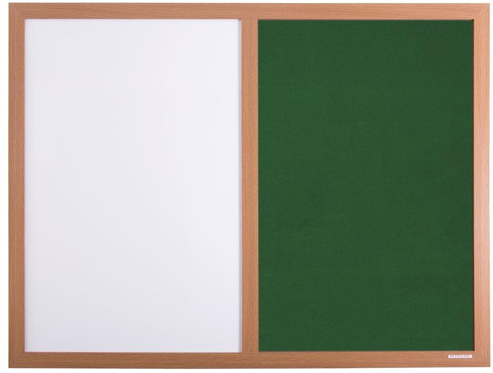 Eco Combination Board 2400x1200mm - Recycled Material, Wall Fixings ...