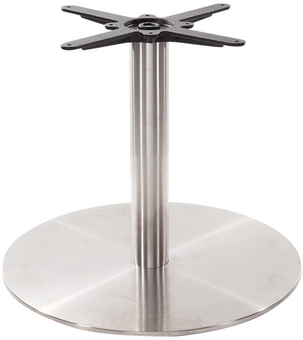 Tabilo Danilo Silver Steel Large Round Coffee Table Base - (h) 420mm ...