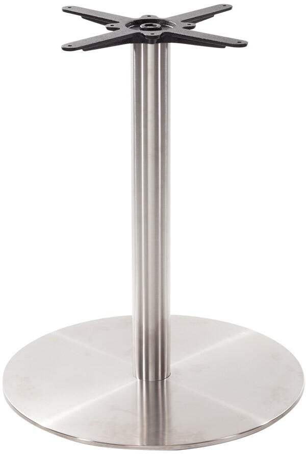 Tabilo Danilo Silver Steel Large Round Dining Table Base - (h) 730mm ...