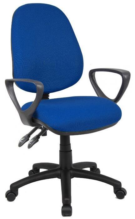 Gentoo Vantage 100 2 Lever Operators Chair with Fixed Arms - Office ...