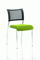 Dynamic Brunswick Bespoke Fabric Seat Chair with Chrome Frame - Office ...