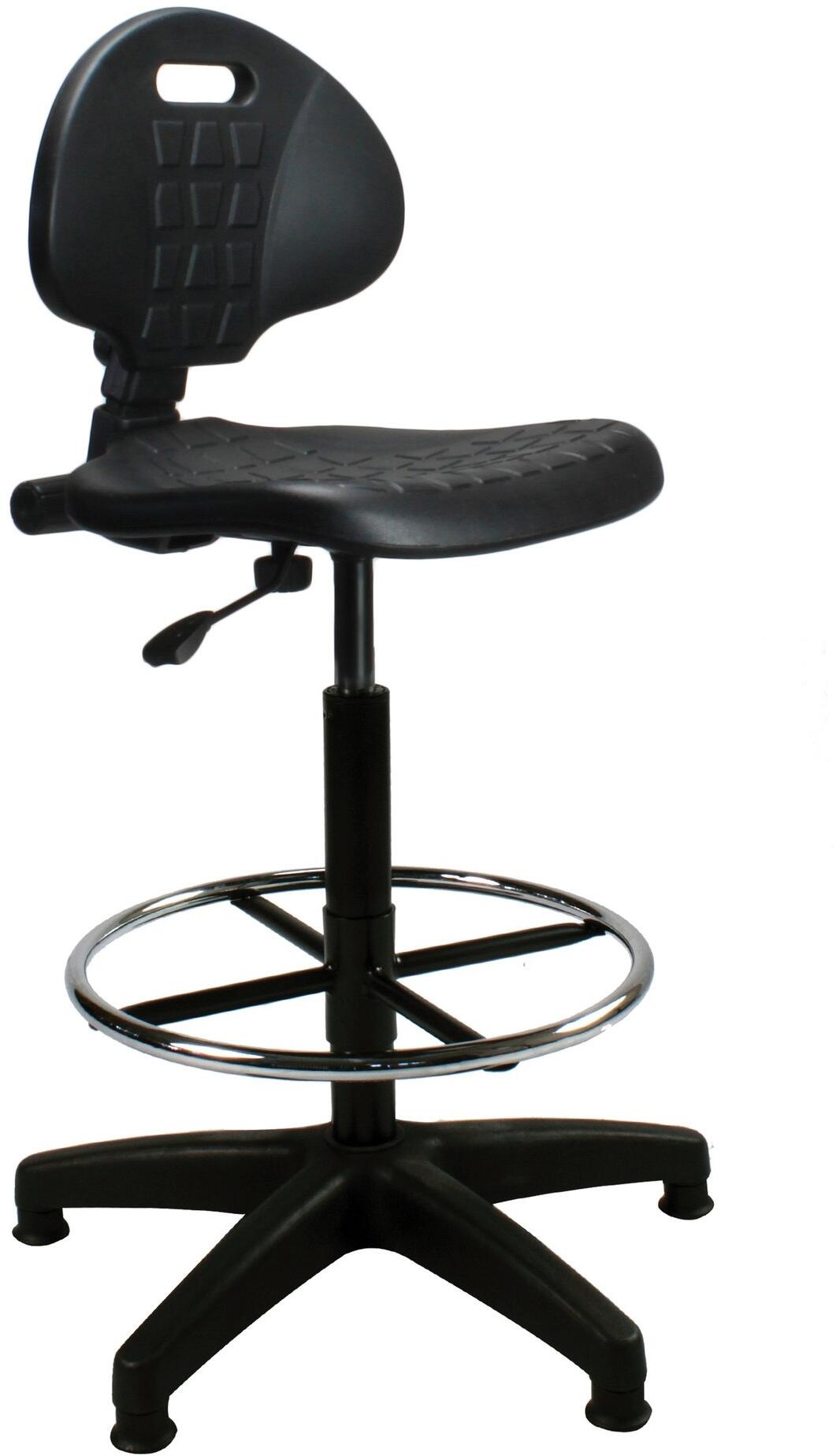 Durable Nautilus Derwent Polyurethane Draughtsman Chair - Office ...